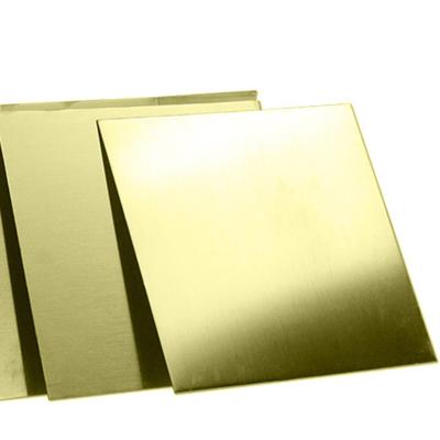 Cina Materiale 0.5mm di ASTM B152M Brass Sheet Plate C1100 0.8mm densamente in vendita