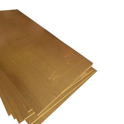 Cina L'oro di ASTM ha placcato il Metallolo C22000 del piatto dello strato d'ottone ha lucidato la superficie del mulino in vendita