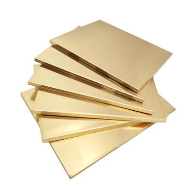 Cina Piatto spesso d'ottone di ASTM, certificato di iso dello SGS dello strato d'ottone di taglio del laser in vendita