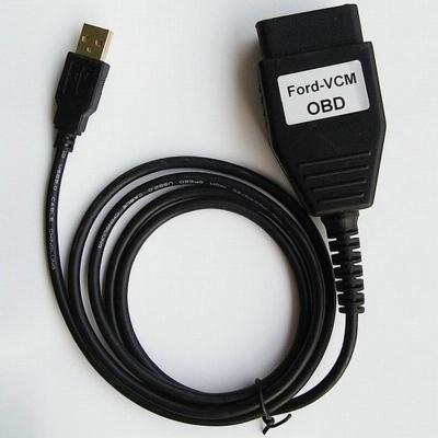 Китай Высокая эффективность кабеля USB блока развертки FORD-VCM OBD пластмассы OBD2 диагностическая автоматическая диагностическая для BMW продается
