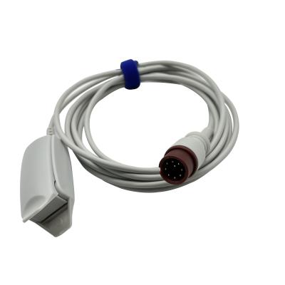 Chine capteur de 3m 10ft Biolight Spo2 compatible pour l'astuce adulte d'agrafe de technologie de Biolight S10/S12 OXI à vendre
