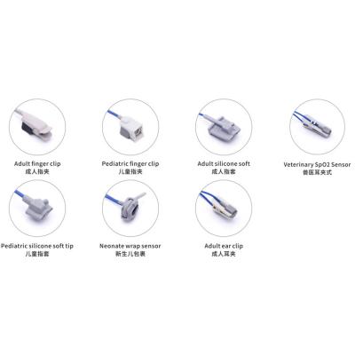 China Sensor reusável curto do adulto SpO2 de Ohmeda OXY-F-UN do Datex com grampo 0.9m do dedo à venda