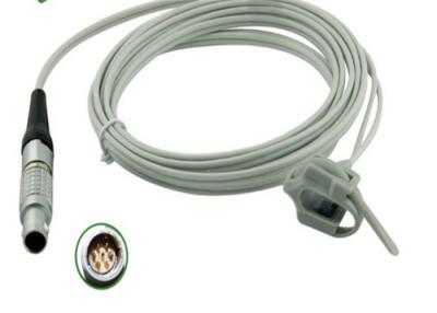 China Oxímetro reutilizable 9383 del pulso de los sensores Spo2 de Invivo con el conector del metal en venta