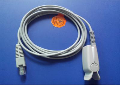 China Punta de prueba del sensor de Palco Spo2, longitud de cable suave de 3M de la punta de prueba del finger extremidad/Spo2 en venta