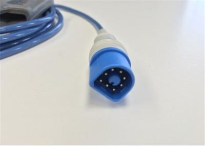 中国 大人8のピン コネクタの柔らかい先端のためのフィリップスHP M20の再使用可能なSpo2センサー 販売のため