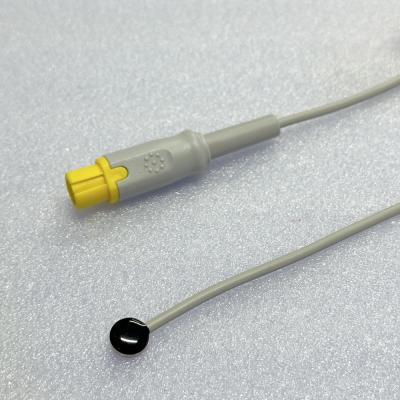 China Comen Adult Child Rectal Esophageal Temperature Sensor Probe Round 2Pin Connector for sale