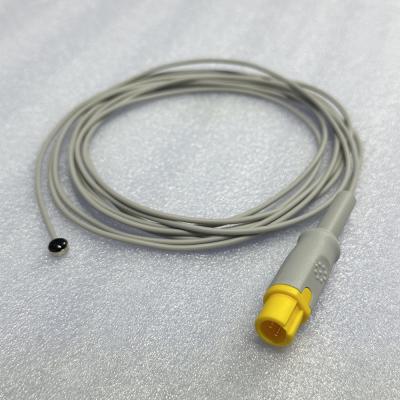 China Comen Adult Child Rectal Esophageal Temperature Sensor Probe Round 2Pin Connector for sale