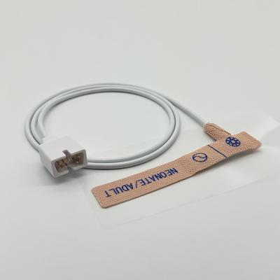 China Se trata de un dispositivo de conexión de 7 pines de tipo adesivo textil con sensor SpO2 desechable. en venta