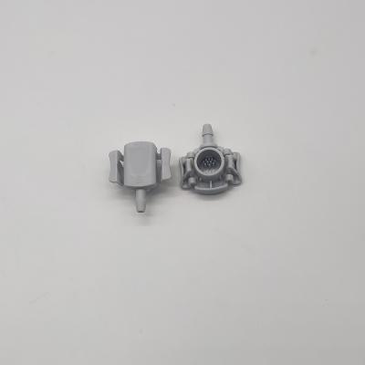 Cina Welch Allyn Dual/singolo Barb Nibp Hose Connectors Plastic PORT-1/PORT-2 in vendita