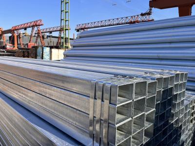 Cina La metropolitana d'acciaio galvanizzata a basso tenore di carbonio di AISI ASTM Q195 ha laminato a freddo i tubi quadrato 10*10mm - 600*600mm in vendita