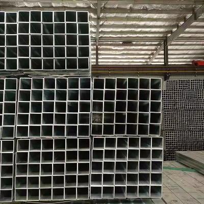 Cina Tubo rivestito galvanizzato immerso caldo della sezione della cavità di rettangolo dello zinco d'acciaio della metropolitana di ASTM A53 A36 in vendita