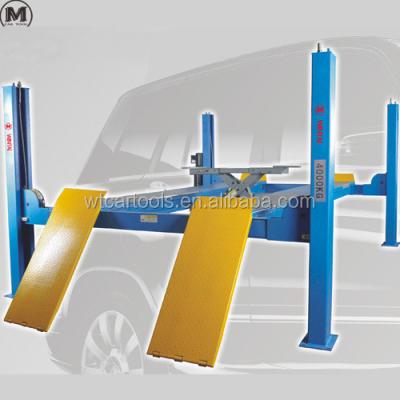 Chine Capacité de levage de 4000 kg 4 Points de levage de voiture 4720 mm Longueur 2,2 kW Puissance du moteur à vendre