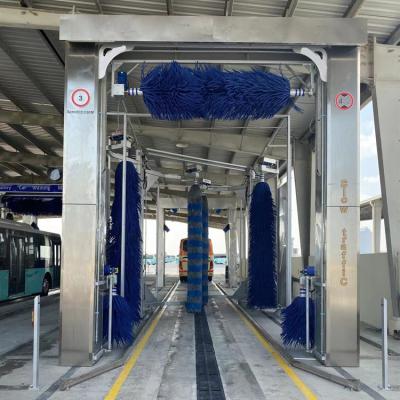 China Gantry Type Automatic Bus Wash Machine For 4200mm height vehicle in maximum for sale