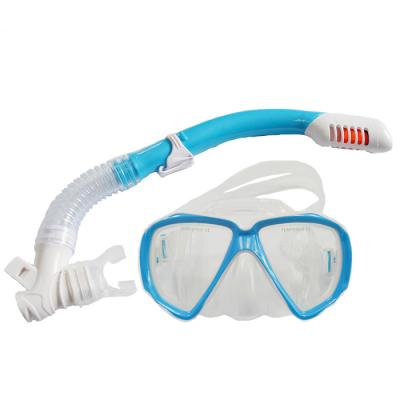 Chine Masque en verre trempé Lentille Snorkel pour enfants Snorkel sec et Seaview Snorkel inclus Masque de snorkel à vendre