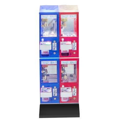 Cina Progettazione del fumetto di Crane Machine Stacker Gift dell'artiglio di 4 giocatori con i richiami di voce in vendita