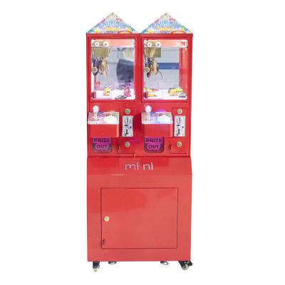 Cina Peluche Toy Claw Crane Machine Mini Toy With Crystal Joystick For 2 giocatori in vendita