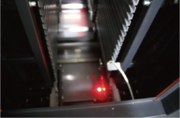Fiber optic sensor system in curing oven