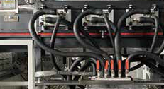 Multi cooling zones with high power cold water system