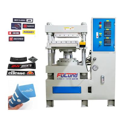 Cina Fulund 25T 50T flat vulcanizing machine is used for intelligent watch band ice cream mold making in vendita