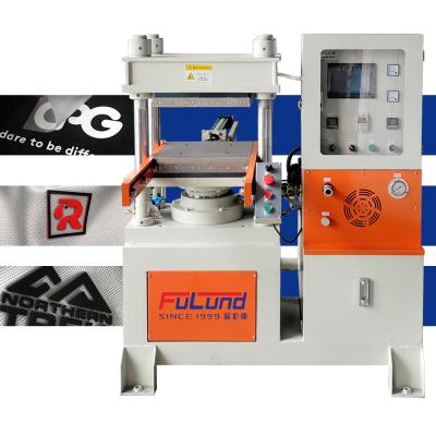 Cina Online Best Service Hot Pvc Press Plate Vulcanizing Machine For Make Silicone Label in vendita