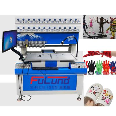 Cina Rubber Mat Suitcase Label Making Pvc Logo Automatic Dispensing Machine With Bottom Price in vendita