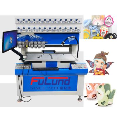 Cina Drip Molding Shoes Sole Pvc Rubber 3d Patch Making Machine With High Quality And Best Price in vendita
