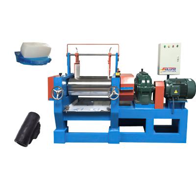 Cina Gomma di silicone solida che fa macchina, mulino a cilindri mescolantesi di gomma 380V 7,5 chilowatt in vendita