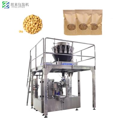 China Fully Automatic Premade Bag Filling And Sealing Machine for Dried Foods Packing for sale