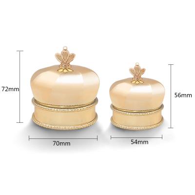 中国 精巧な化粧品 包装器 プラスチック クリーム 容器 54mm 70mm 直径 販売のため