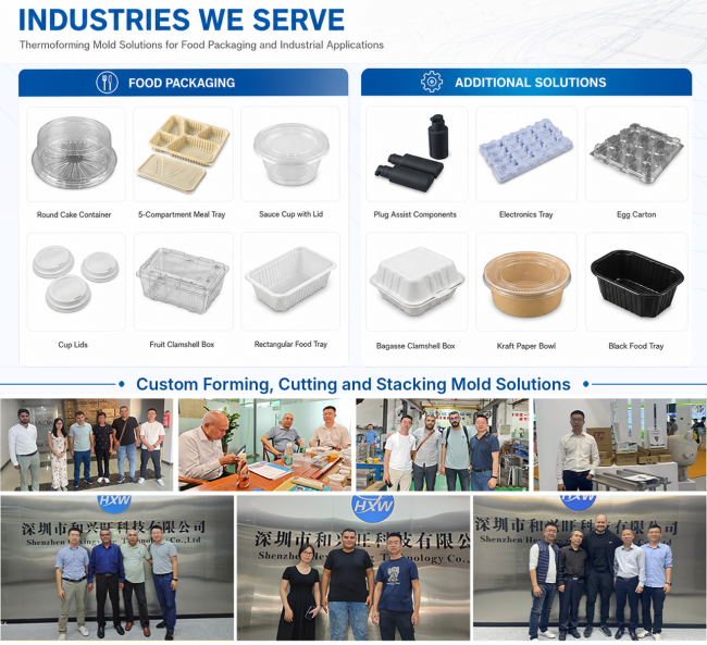 HXW Mold manufacturing and thermoforming tooling capability
