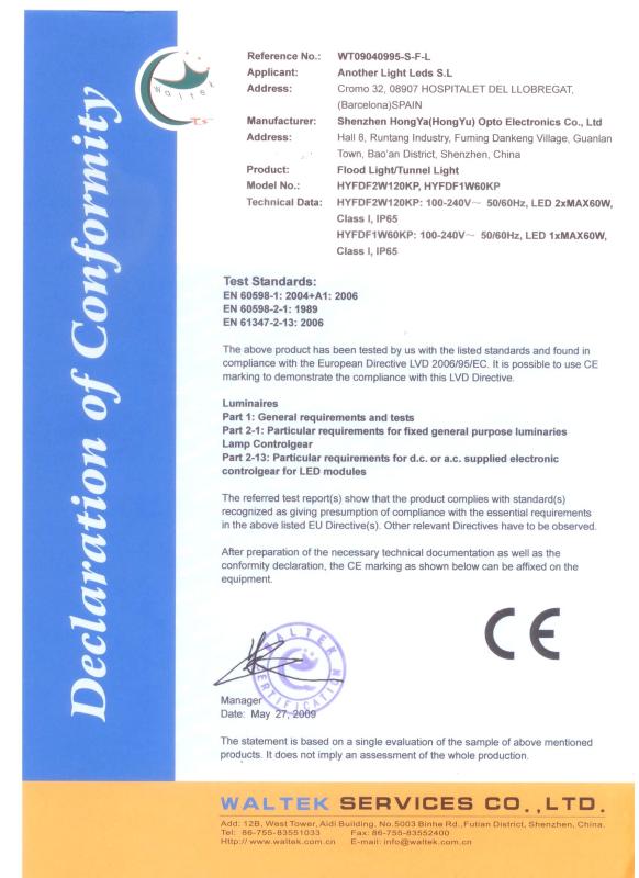CE - Shenzhen HOYOL Intelligent Electronics Co.,Ltd
