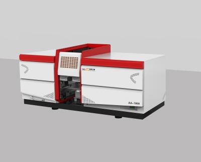 Cina Il manuale delle lampade di aa 1800F tre regolano e lo spettrofotometro automatico di assorbimento della lunghezza d'onda 190-900nm in vendita
