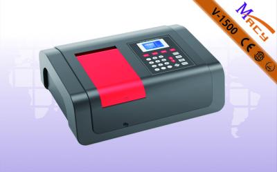 Cina Spettrofotometro visibile dell'alta prova di accuancy del modello V-1500PC con la funzione variopinta del software in vendita