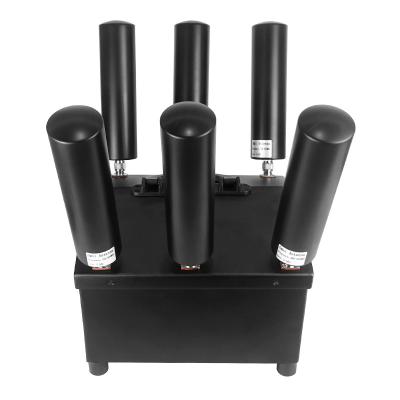 중국 사용자 정의 가능한 6 채널 무선 신호 방해기 드론 간섭 1000-1500 범위 판매용