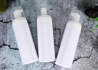 Cina Bianco infrangibile della bottiglia della pompa della schiuma dell'ANIMALE DOMESTICO 30ml 50ml per la pulitrice facciale in vendita