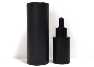 Cina Flaconi contagocce opachi di siero di vetro cosmetico vuoto trasparente da 1 oz con tubi di carta in vendita