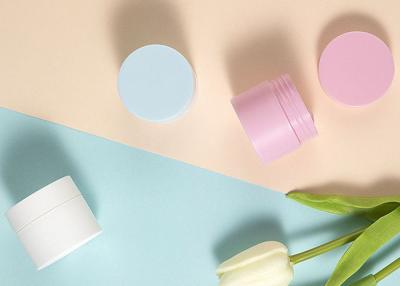 Cina Customize Logo 30g Double Wall PP Plastic Cream Jar White Black Pink Blue in vendita