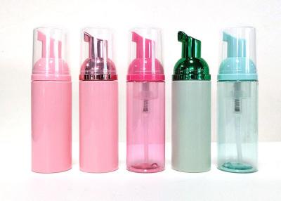 Cina Il rosa su ordinazione ha glassato la bottiglia vuota della pompa della mousse di 60ml Lash Cleanser Bottles in vendita