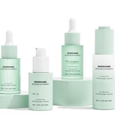 Cina il siero di vetro del fronte di 30ml 50ml 60ml imbottiglia la bottiglia del contagoccia dell'olio essenziale dei capelli in vendita