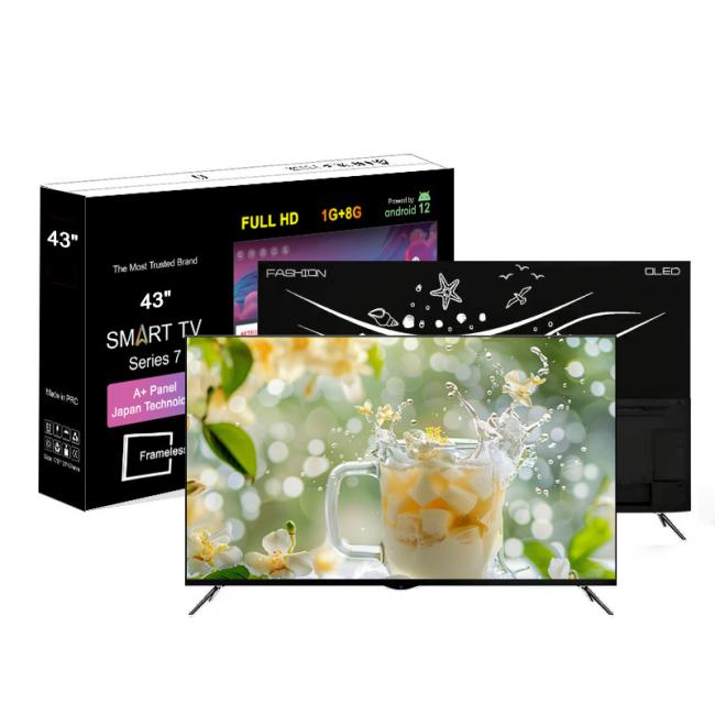 43-inch OLED Smart TV side view