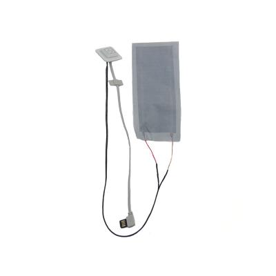 Κίνα USB που χρεώνει το θερμαμένο φύλλο στηριγμάτων επιστρώματος Graphene περικαλυμμάτων ώμων προς πώληση