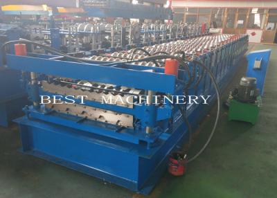 Chine Petit pain de toit de profil de plate-forme de la double couche YX-686 762 formant la vitesse de la machine 8-12m/Min à vendre