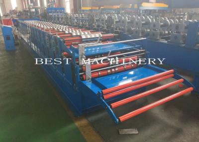 Chine Petit pain de toit de profil de plate-forme de la double couche YX-686 762 formant la vitesse de la machine 8-12m/Min à vendre