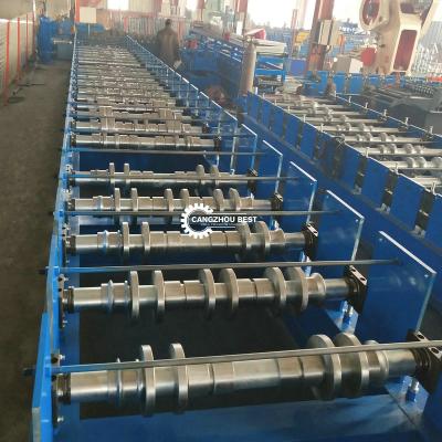 Chine Petit pain structurel du panneau 3kw de trapèze du plat six de trapèze formant la machine à vendre