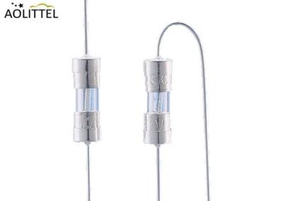 중국 3.6x10mm UL CUL를 가진 축 납을 첨가하는 타임 딜레이 카트리지 유형 소형 유리관 신관 100mA-24A 250V 판매용