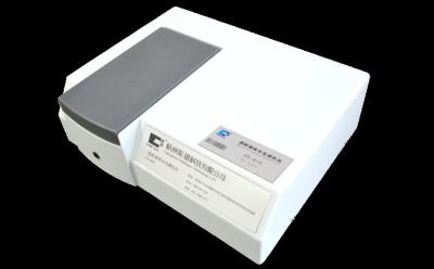 China Espectrofotómetro óptico dual de la transmitencia del benchtop del arsenal 400-700nm del sensor en venta