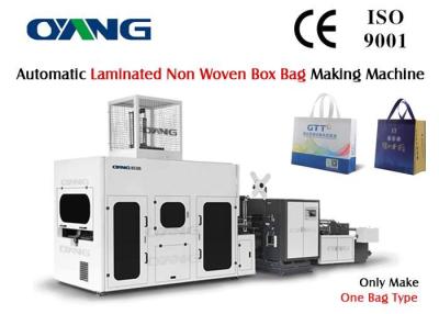 China Eco 3D Niet-geweven Zak/niet Geweven Dooszak die Machine voor Giftzak/Drankzak maken Te koop