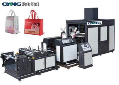 China 380V automatische niet Geweven Zak die Machine met Handvat maken In bijlage, 3752cm Lijnhandvat Te koop