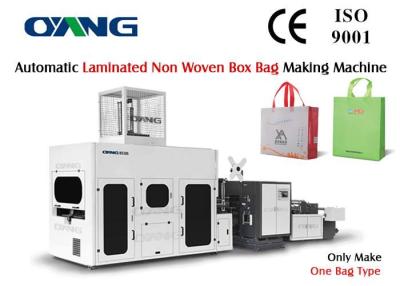 China 3 Zak die van de fase380v de Gelamineerde pp niet Geweven Doos tot Machine maken Hoge Output 25-35pcs/min Te koop