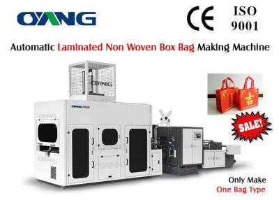 China Gelamineerde 3D Dooszak die Materiaal, niet Geweven Zakken maken die Machine maken Te koop